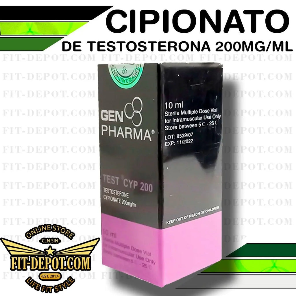TEST CYP 200 / TESTOSTERONE CYPIONATE 200MG/ML / GEN PHARMA - Deposito ...