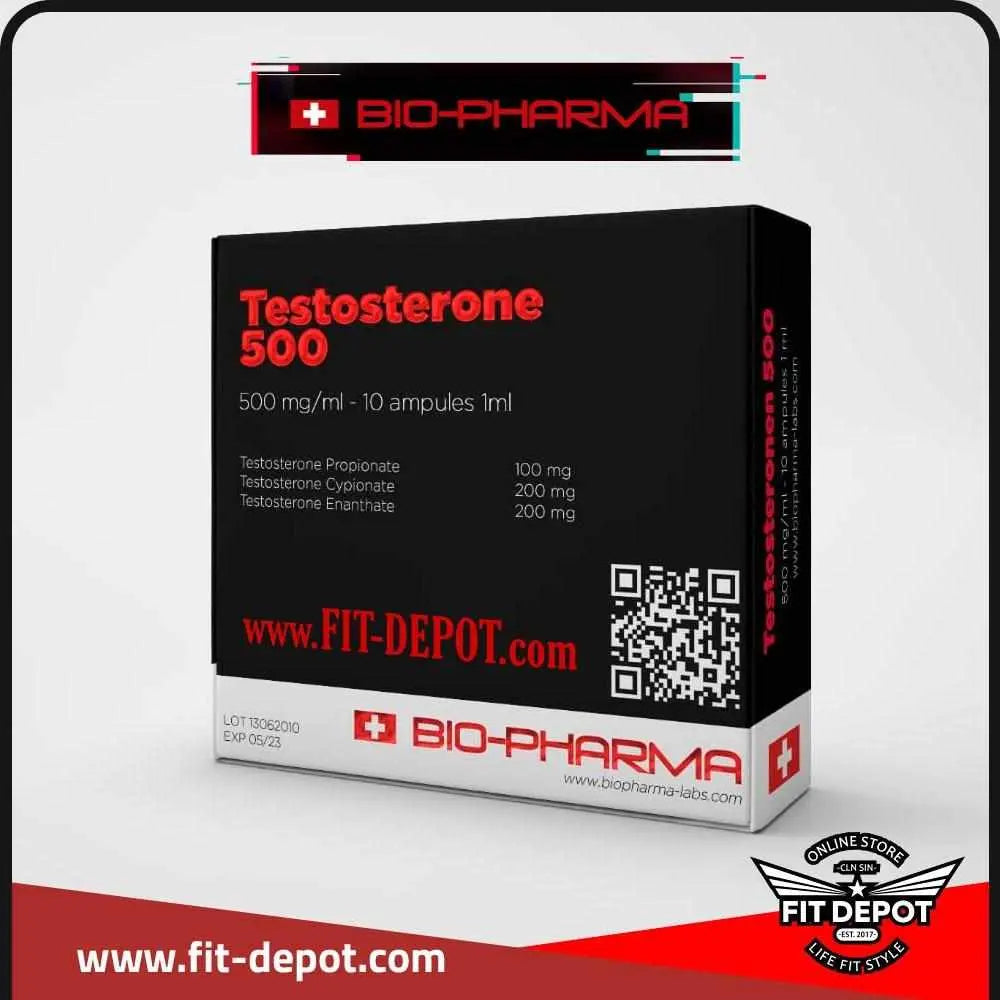 TESTOSTERONE 500 | COMBINACION ANABOLICA DE TESTOSTERONAS Propionato ...